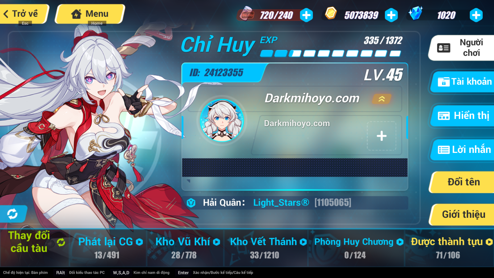 Acc Honkai Impact 3 ID 6512 - Shop Honkai impact 3, Honkai star rail ...